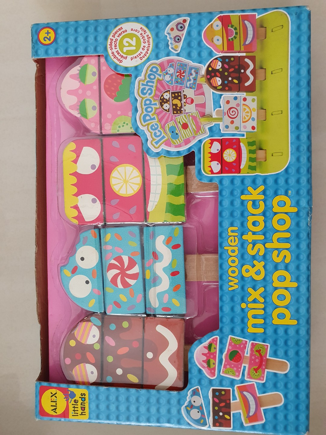 Alex toys mix & stack pop shop wooden ice cream match stall, Toys ...