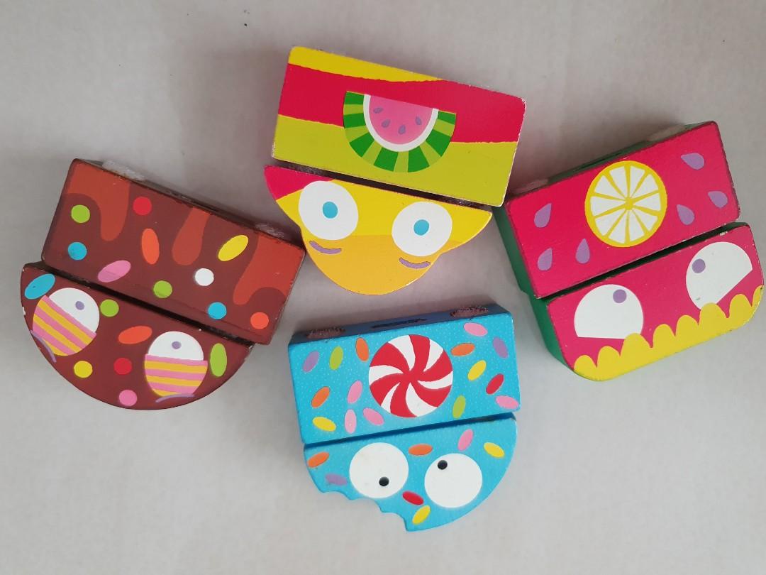 Alex toys mix & stack pop shop wooden ice cream match stall, Toys ...