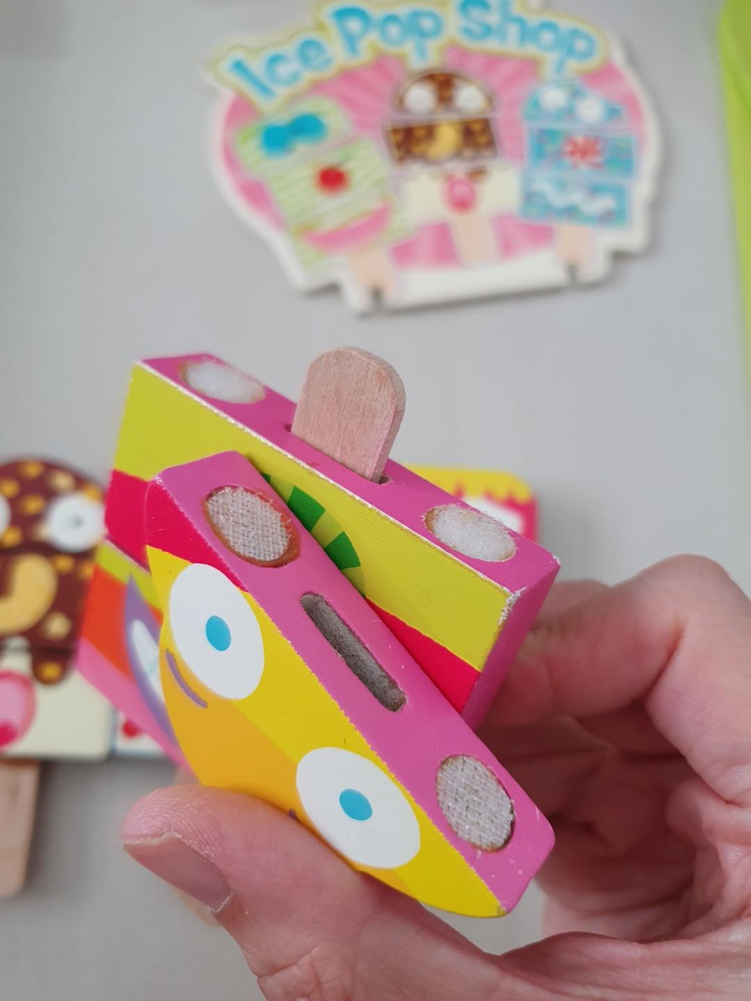 Alex toys mix & stack pop shop wooden ice cream match stall, Toys ...