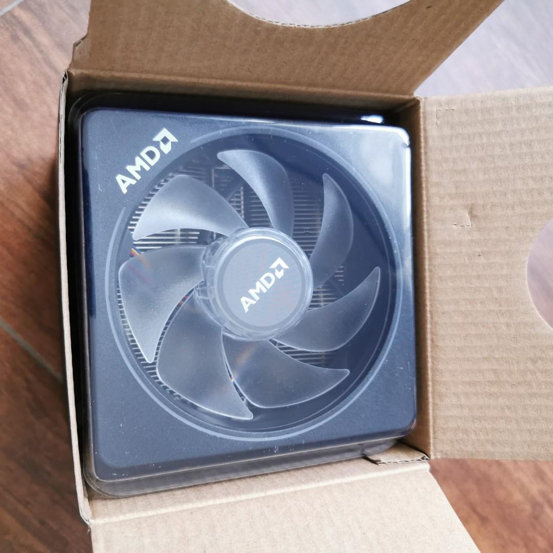 AMD Wraith Prism RGB CPU Cooler, Computers & Tech, Parts & Accessories ...