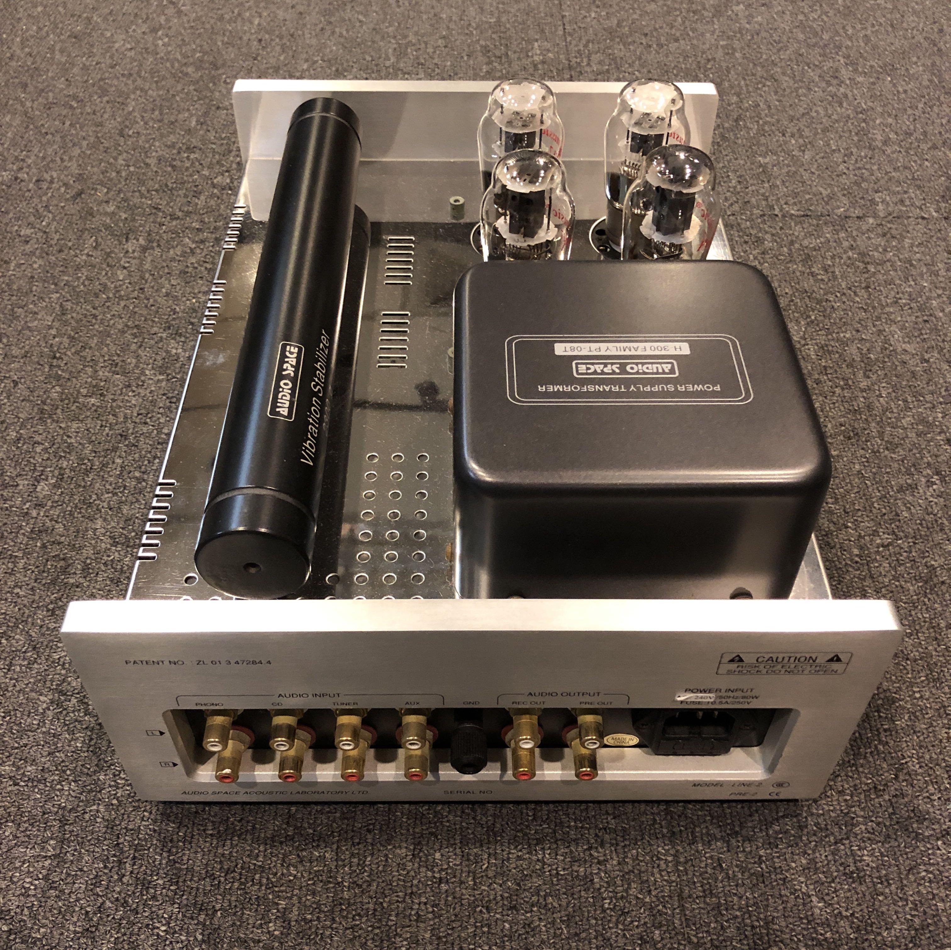 Audio Space Pre 2 Vacuum Tube Stereo Pre Amplifier, Electronics, Audio ...