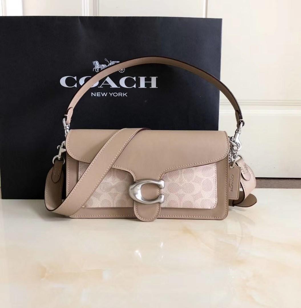 Authentic coach 79338 mix material in monogram canvas tabby 26, Luxury ...
