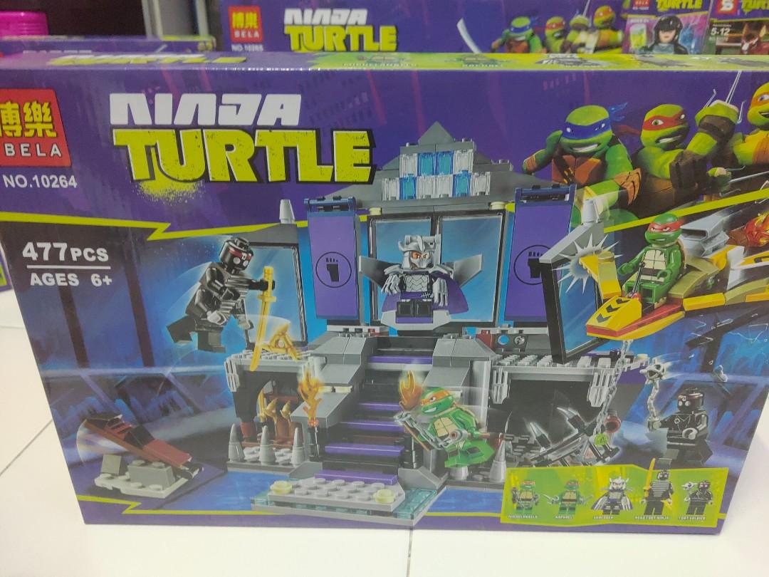 BELA Teenage Mutant Ninja Turtles TMNT bootleg (not Lego), Hobbies ...