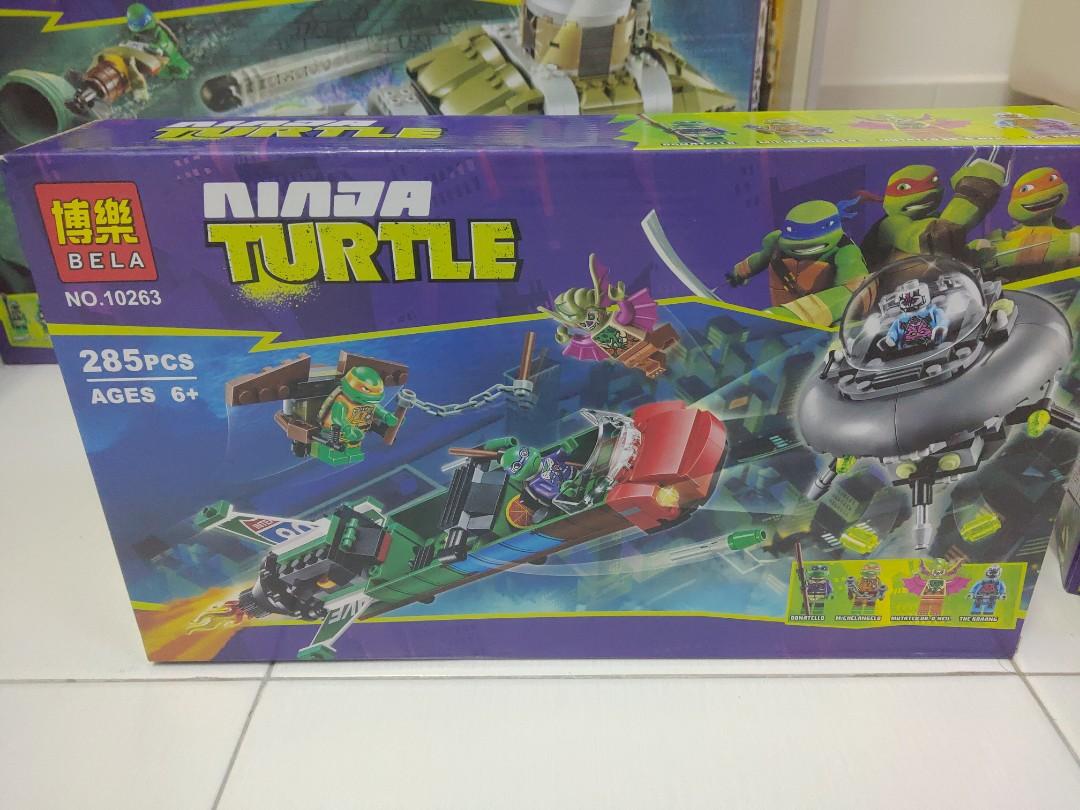 BELA Teenage Mutant Ninja Turtles TMNT bootleg (not Lego), Hobbies ...