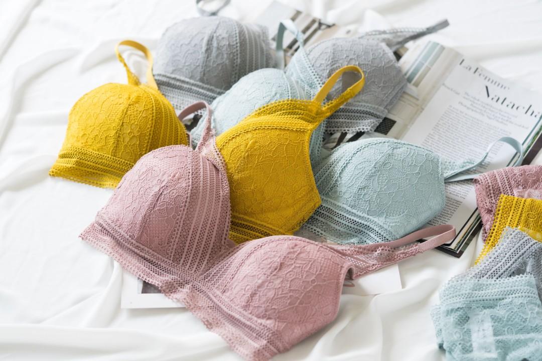 Belle Lingerie Simona Lace Bra Set, Women's Fashion, New Undergarments ...