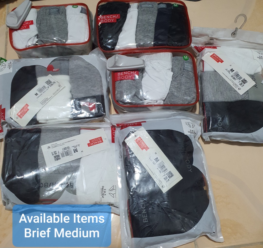 Bench Brief, Men's Fashion, Bottoms, Underwear on Carousell