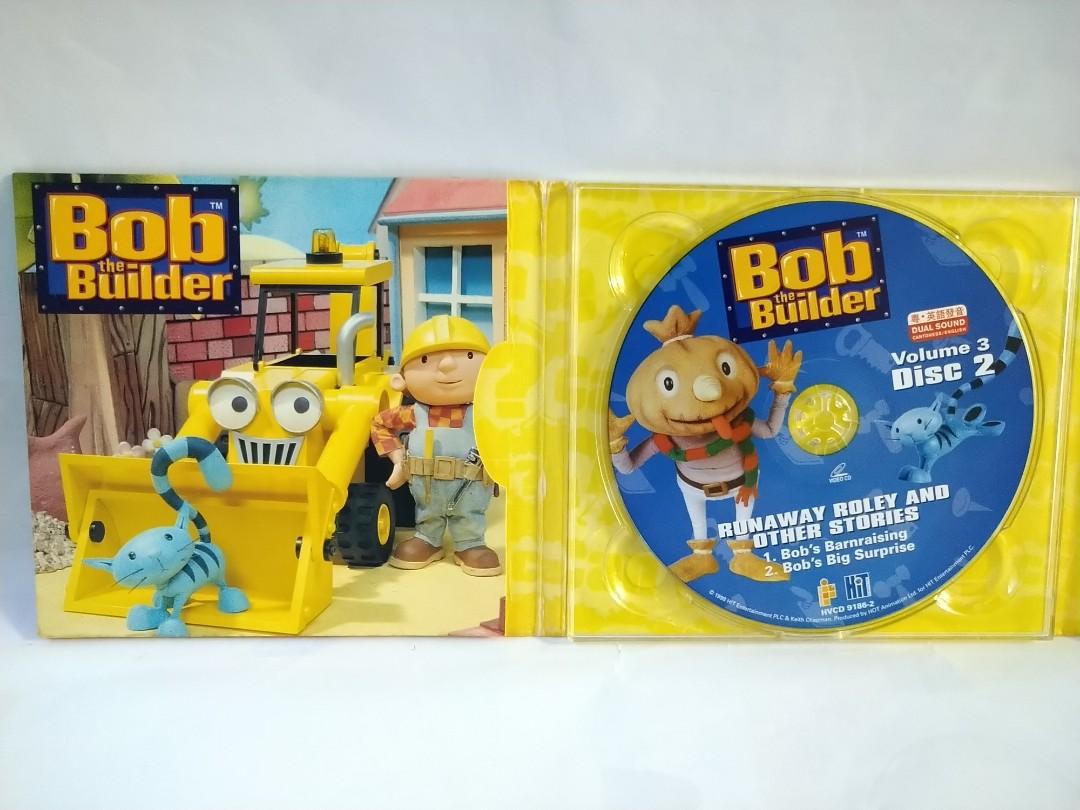 Bob the Builder Volume 3 Runaway Roley and other Stories VCD 1套2碟 幼兒 兒童 ...