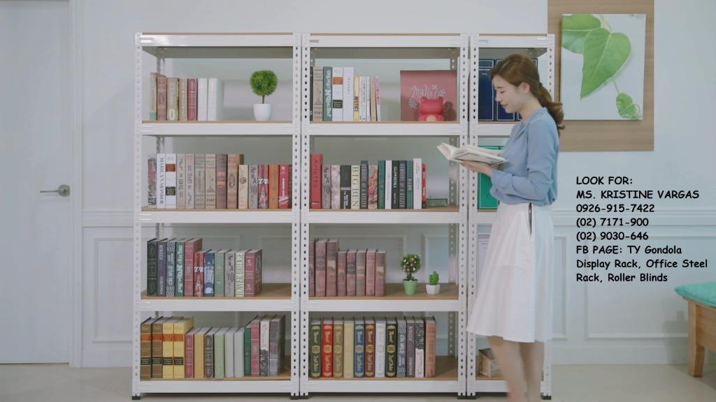 Boltless type steel rack multi purpose open steel shelves, Furniture ...