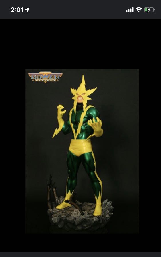 Bowen Electro Statue NO BOX ( Sideshow collectibles XM STUDIOS ...