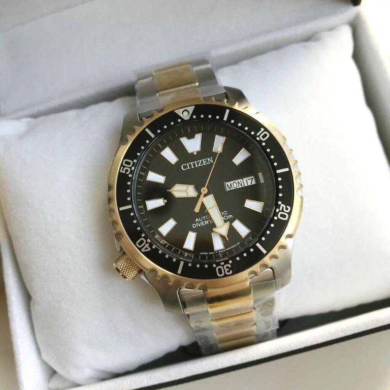 Citizen Promaster Diver Automatic Asia Limited Gold and Silver ...