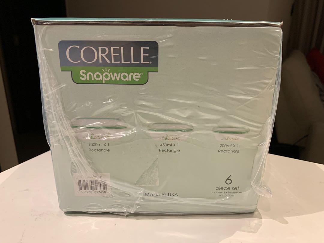 Corelle snapware provence garden 6 piece 3 sets containers , Furniture ...