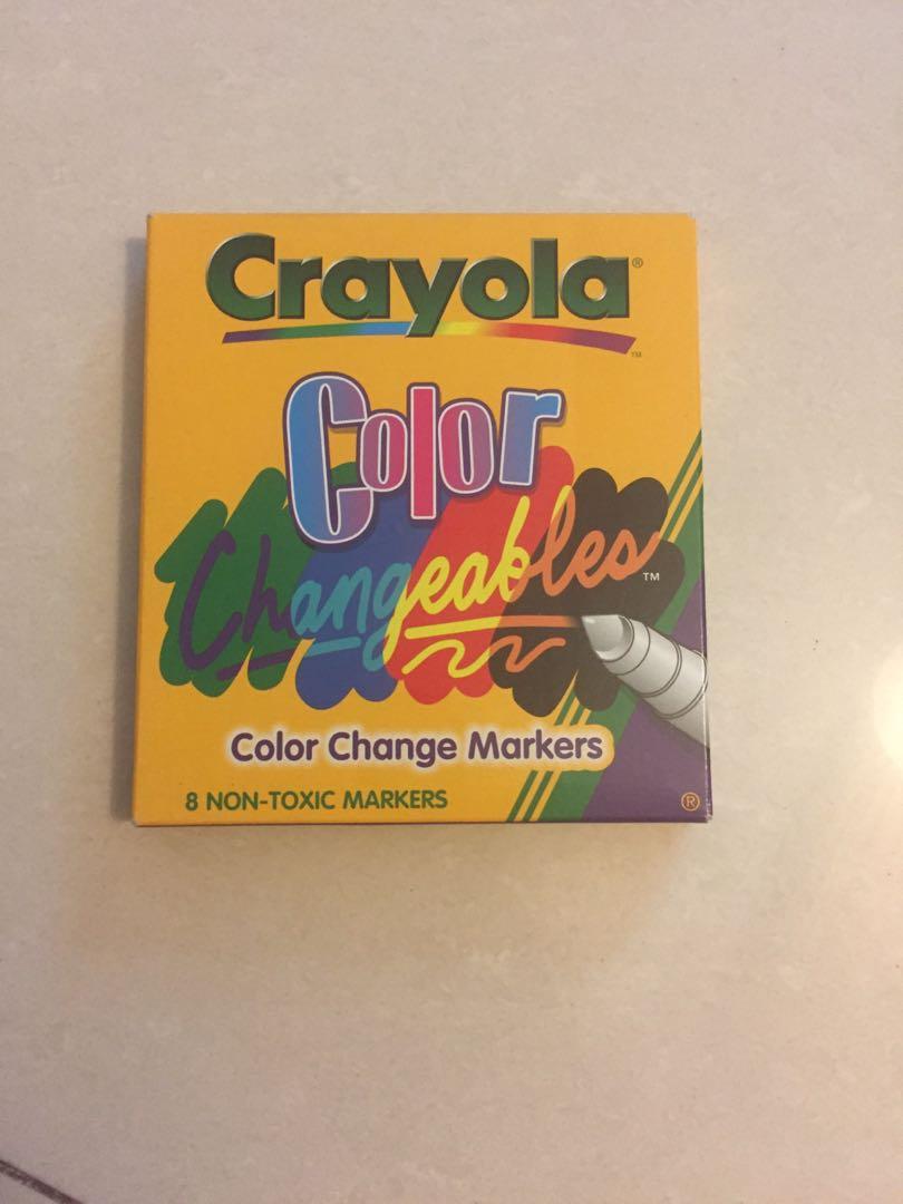 Crayola Markers, Crayons and Colored Pencils, 興趣及遊戲, 手作＆自家設計, 文具 ...