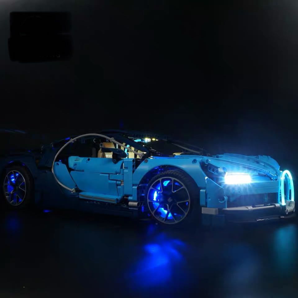 Custom Made LED Lights For Lego and Lepin Bugatti Models, Hobbies ...