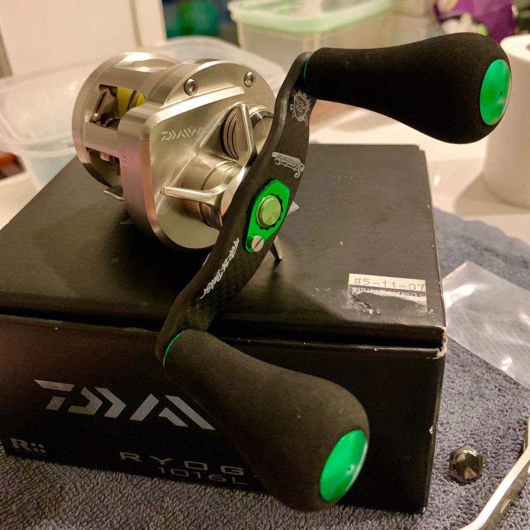 Daiwa Ryoga 1016L with Studio Composite handle, Sports Equipment ...