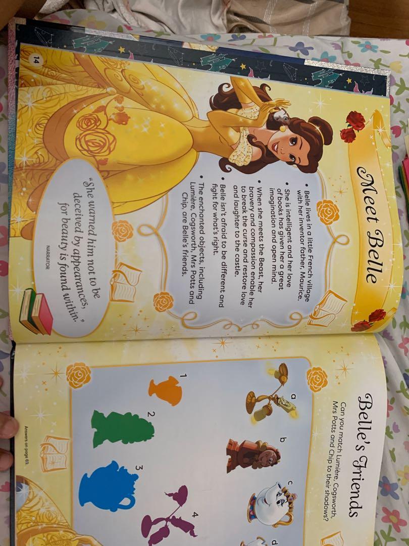 DISNEY PRINCESS ANNUAL BOOK, Hobbies & Toys, Books & Magazines ...