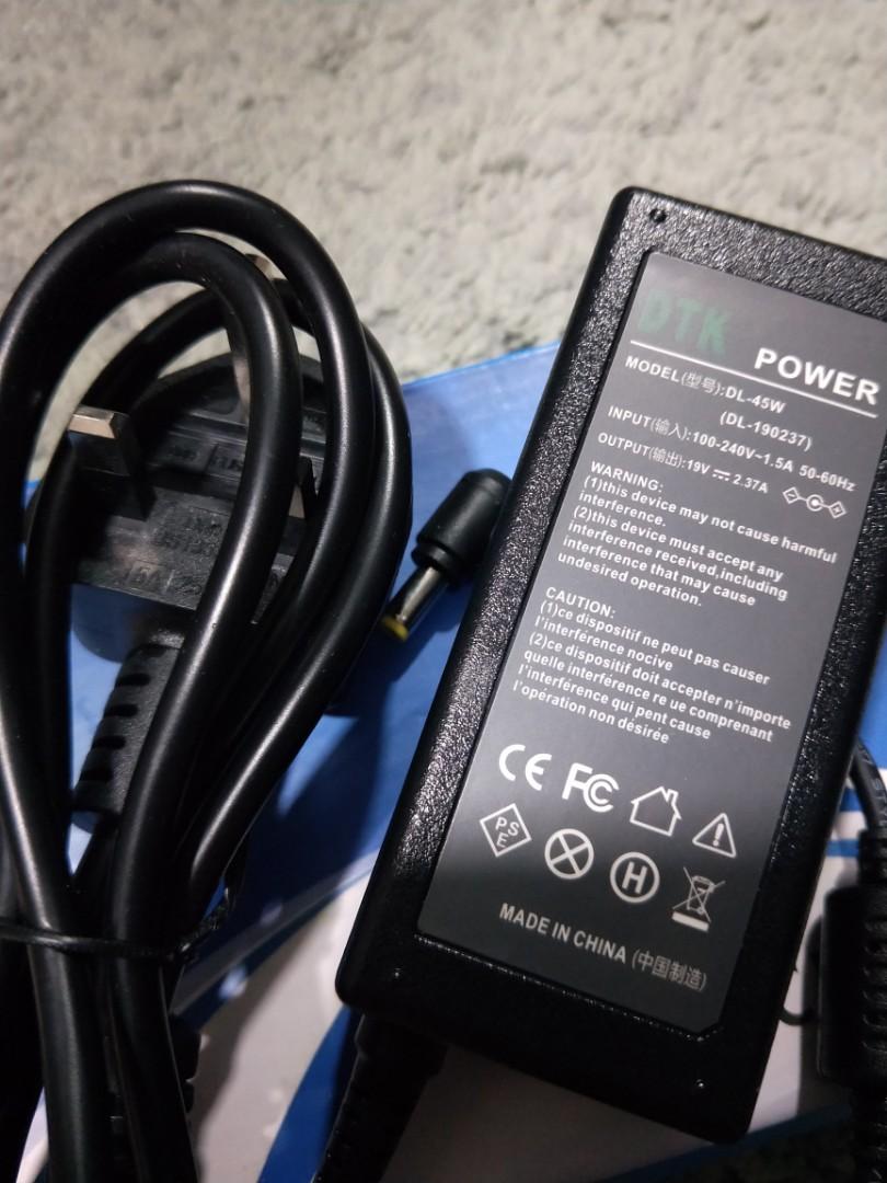 DTK Power Adapter DL-45W, Computers & Tech, Parts & Accessories ...