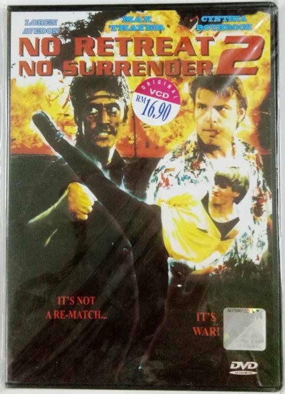 English Movie No Retreat, No Surrender 2 : Raging Thunder DVD 1987 Film, Hobbies & Toys, Music ...
