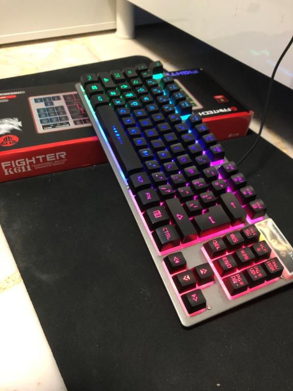 FANTECH K611 FIGHTER KEYBOARD Tournament Edition, Electronics, Computer ...