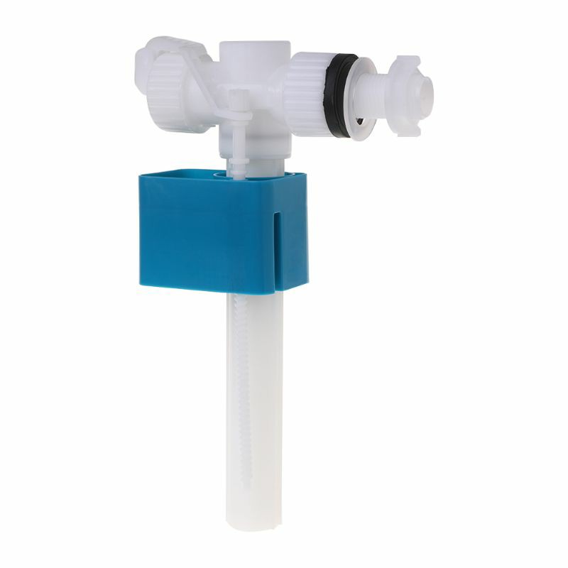 G1/2” Plastic Side Entry Toilet Inlet Float Valve Cistern Fill Bottom ...