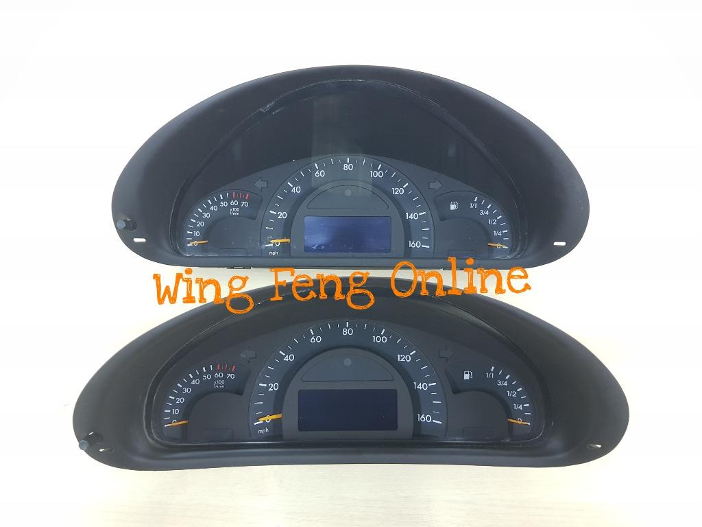 Genuine Mercedes-Benz C-Class W203 Cluster Meter Speedometer MPH160 ...
