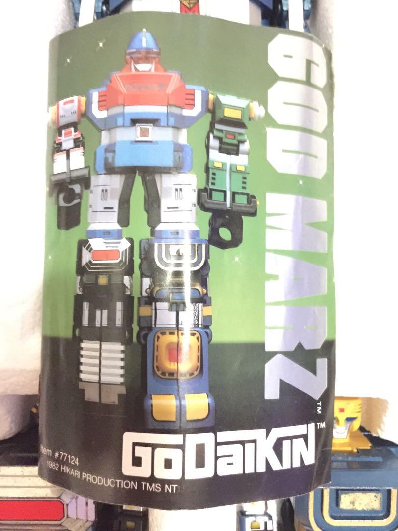 六神合體（GODMARZ）六神合体 美國版 POPY DX超合金 BANDAI GODAIKIN 日本製 MADE IN JAPAN, 興趣及 ...