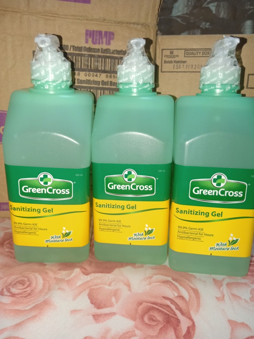 Green Cross Sanitizer 500 ml, Beauty & Personal Care, Sanitizers ...