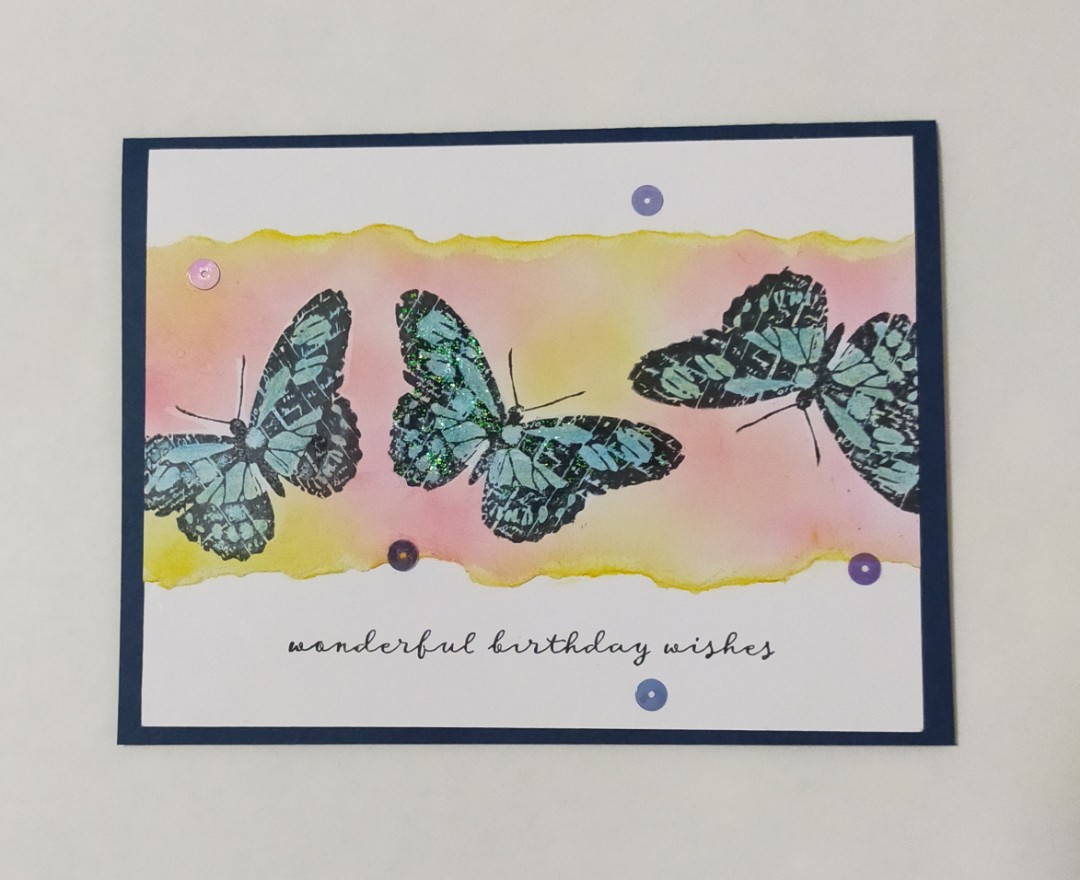 Handmade Birthday Card-Landscape, Hobbies & Toys, Stationery & Craft ...