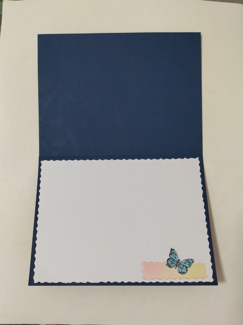 Handmade Birthday Card-Landscape, Hobbies & Toys, Stationery & Craft ...