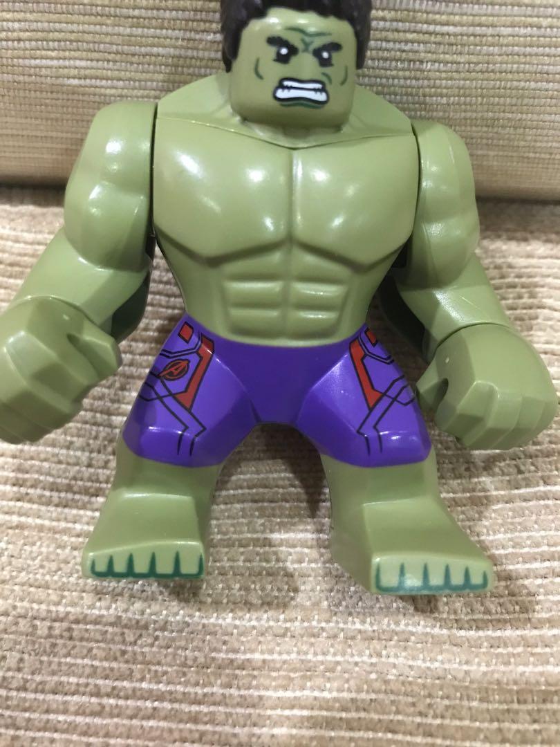 Lego Marvel Avengers Hulk Minifigure, Hobbies & Toys, Toys & Games on ...