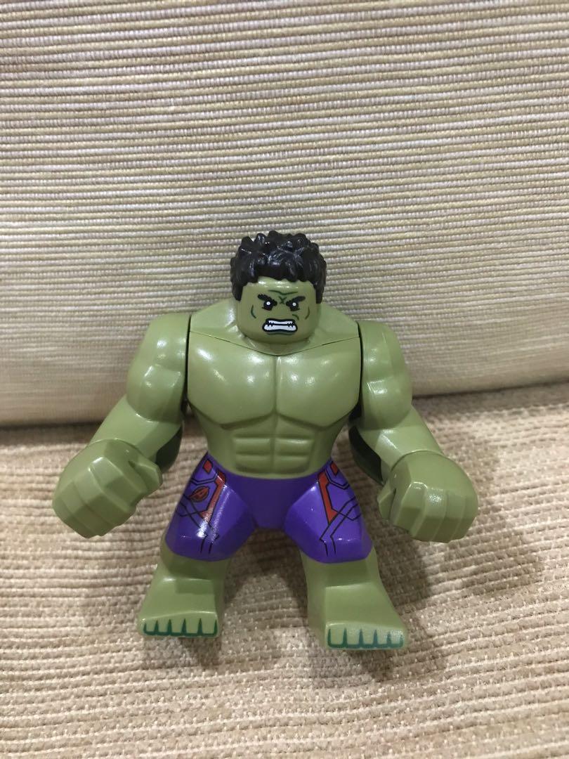 Lego Marvel Avengers Hulk Minifigure, Hobbies & Toys, Toys & Games on ...