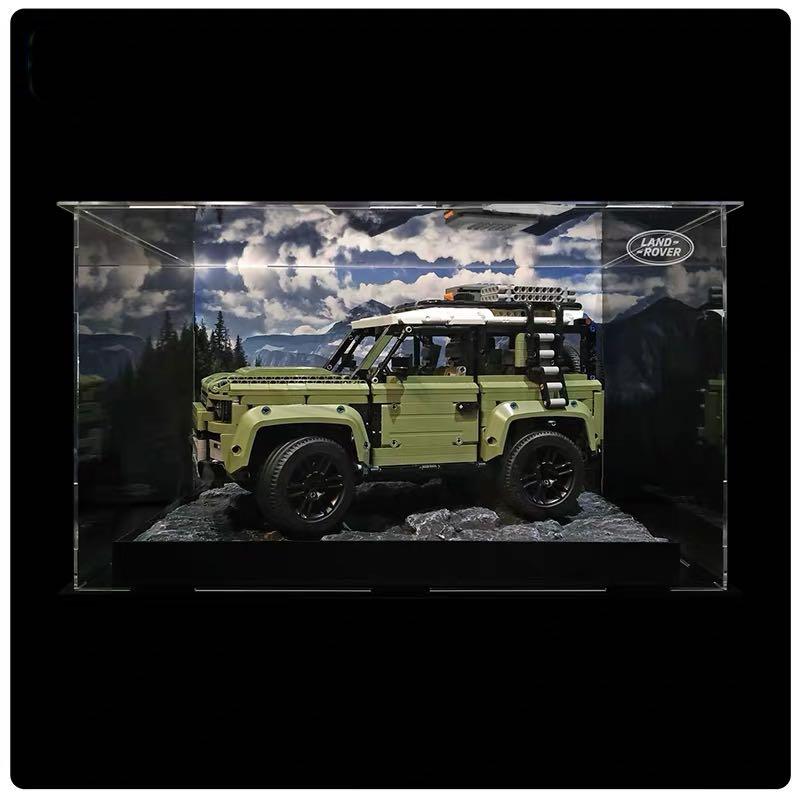 [in-stock] LEGO Technic 42110 Land Rover rocky 3D base acrylic display ...