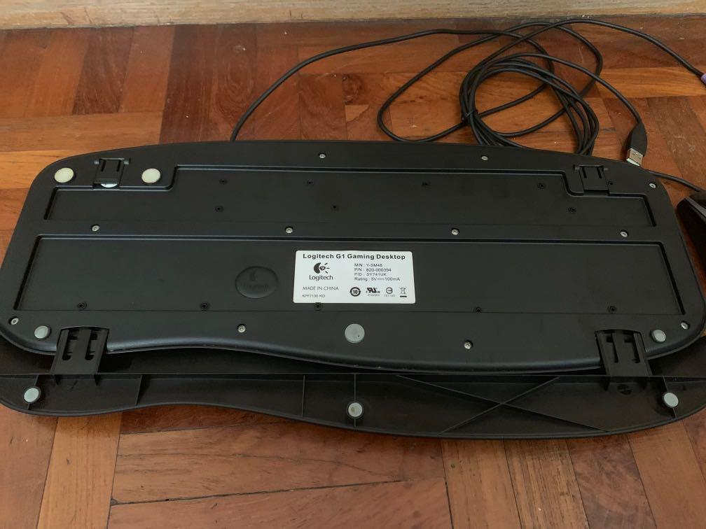 Logitech G1 Gaming Keyboard And Mouse, Computers & Tech, Parts ...