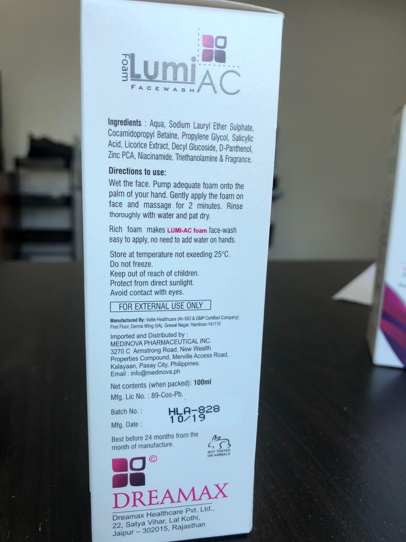 Lumi AC Face Wash 100ml, Beauty & Personal Care, Face, Face Care on ...