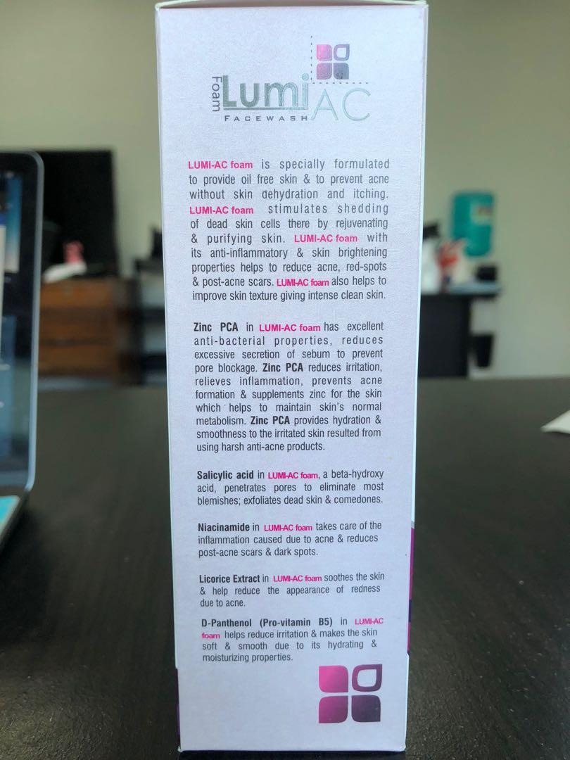 Lumi AC Face Wash 100ml, Beauty & Personal Care, Face, Face Care on ...