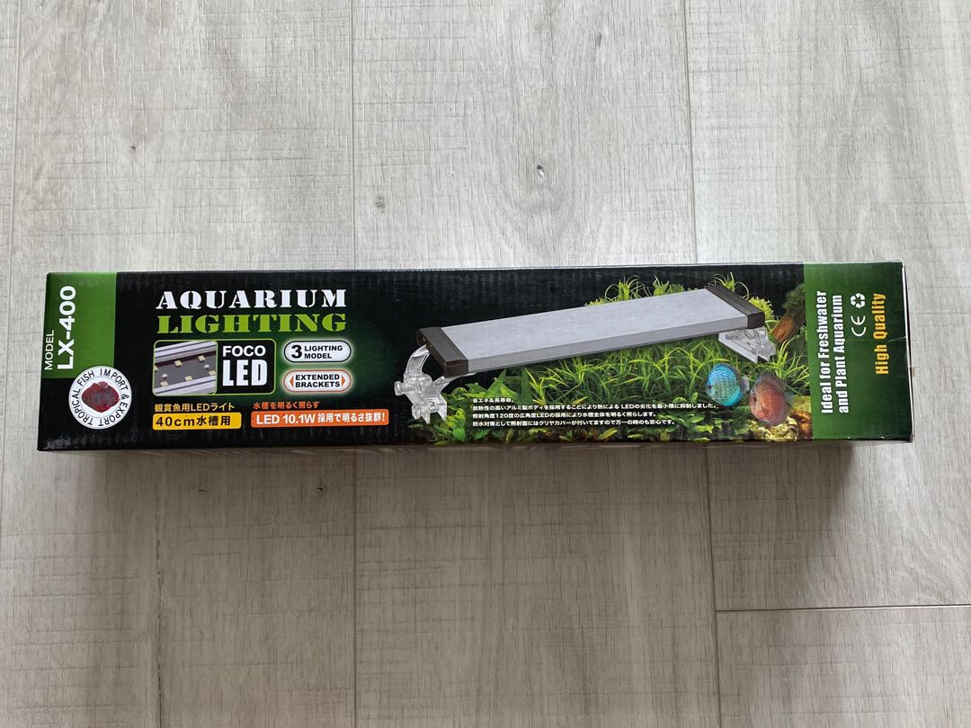 LX-400 Aquarium LED Light, Pet Supplies, Homes & Other Pet Accessories ...