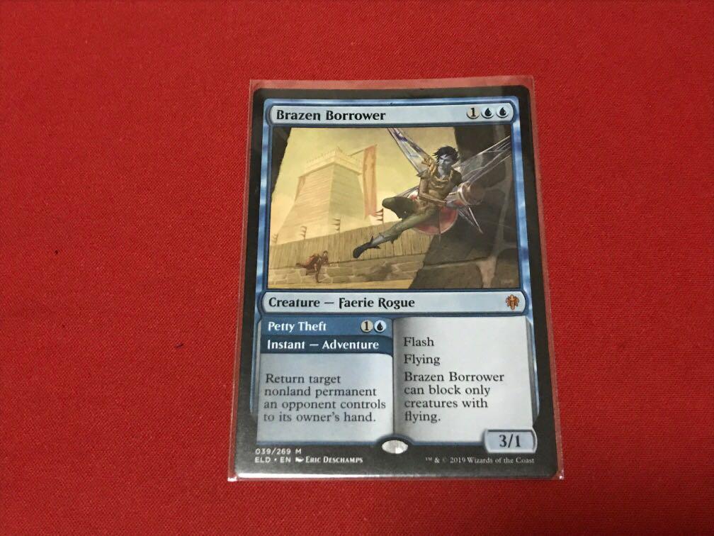 Magic The Gathering - Brazen Borrower, Hobbies & Toys, Toys & Games on ...