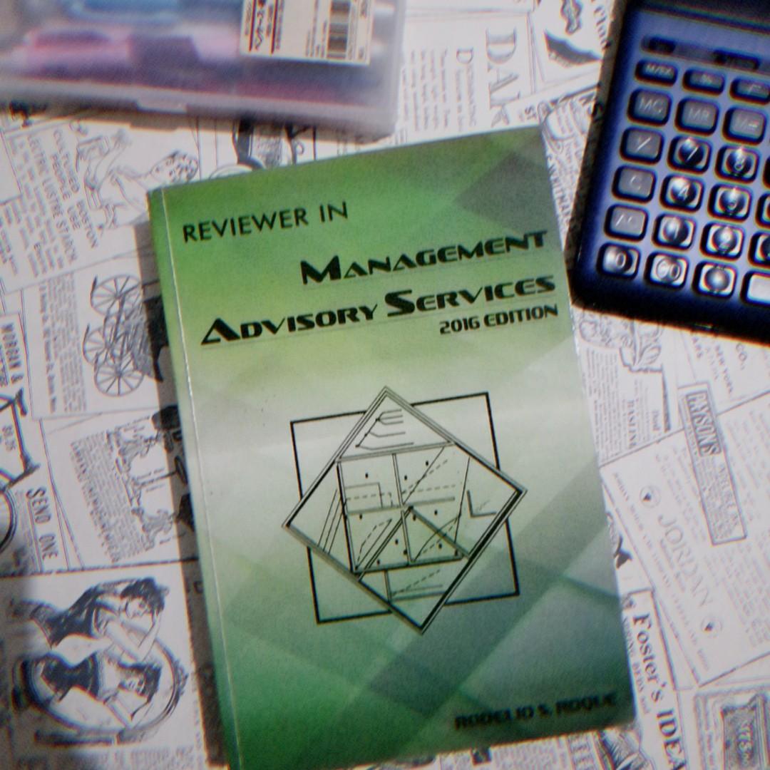 Management Advisory Services (2016) - Roque, Hobbies & Toys, Books ...