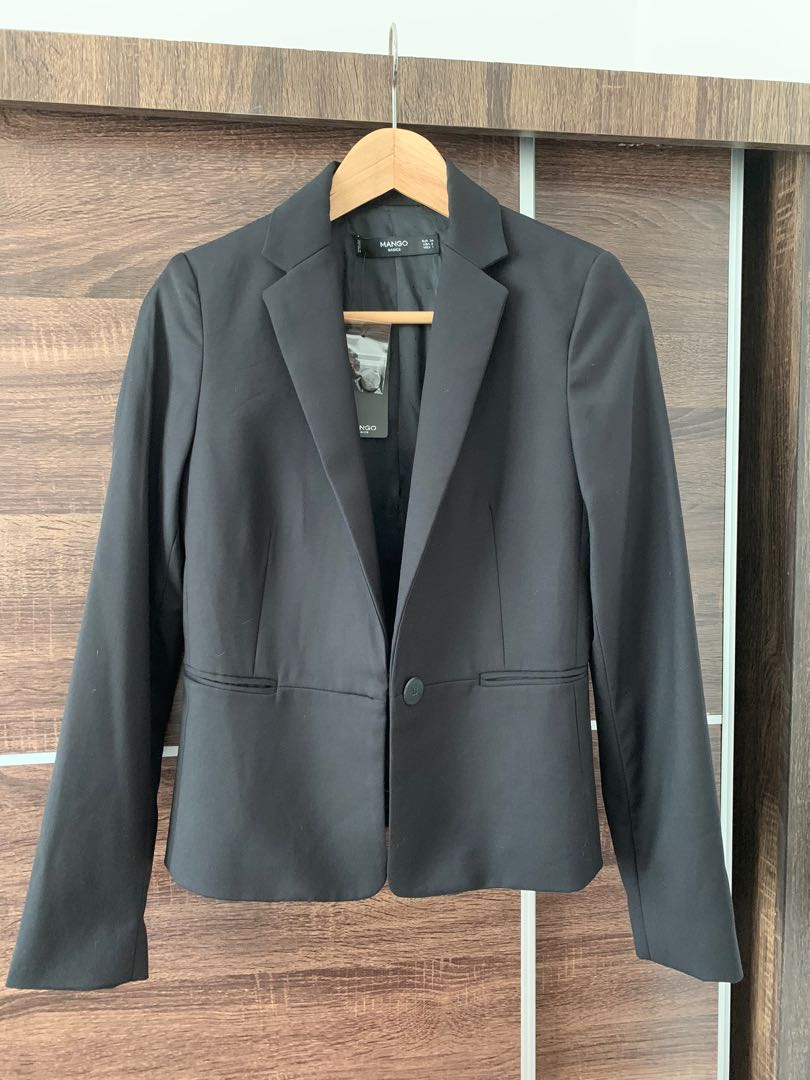 Mango Basics Blazer, Women's Fashion, Clothes, Outerwear on Carousell