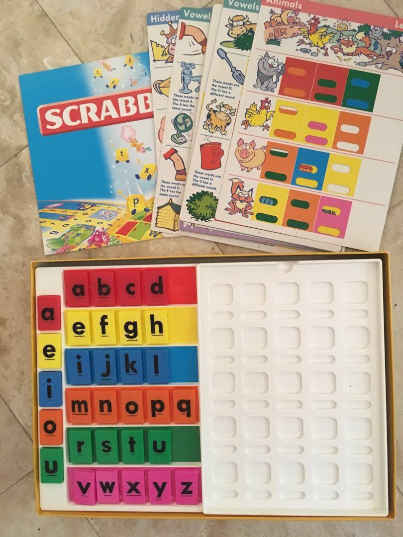 Mattel My First Scrabble, Hobbies & Toys, Toys & Games on Carousell