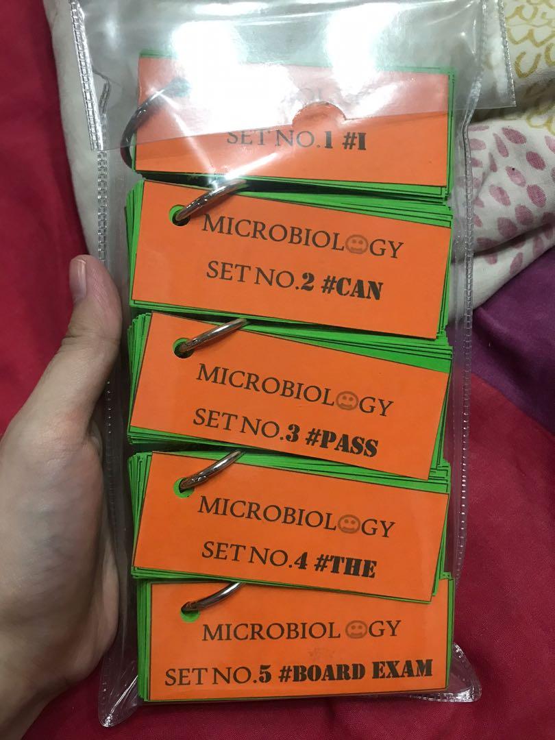 Medtech Microbiology board review flash cards, Hobbies & Toys, Books ...