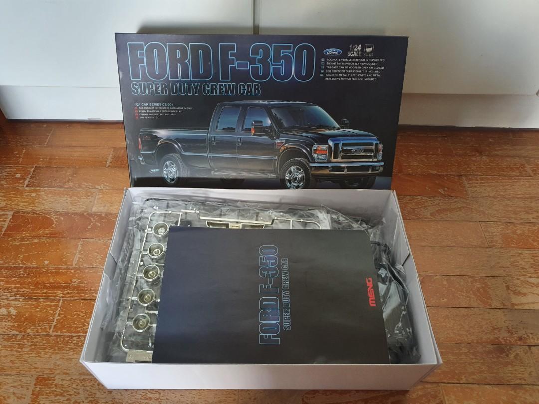 MENG 1/24 Ford F-350 Super Duty Crew Cab model kit, Hobbies & Toys ...