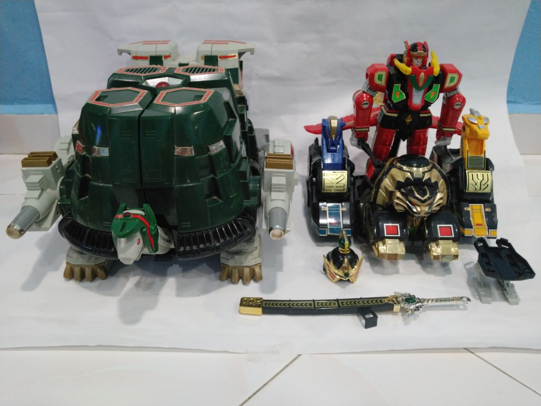 Revisiting Tor The Shuttle Zord Thunder Ultrazord 1994 Toy Review ...