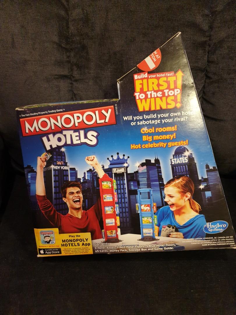 MONOPOLY HOTEL, Hobbies & Toys, Toys & Games on Carousell