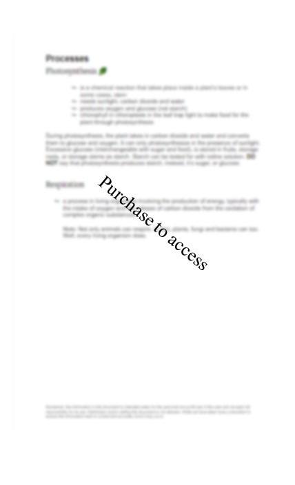 (GEP) P6 PSLE Science Notes, Hobbies & Toys, Books & Magazines ...