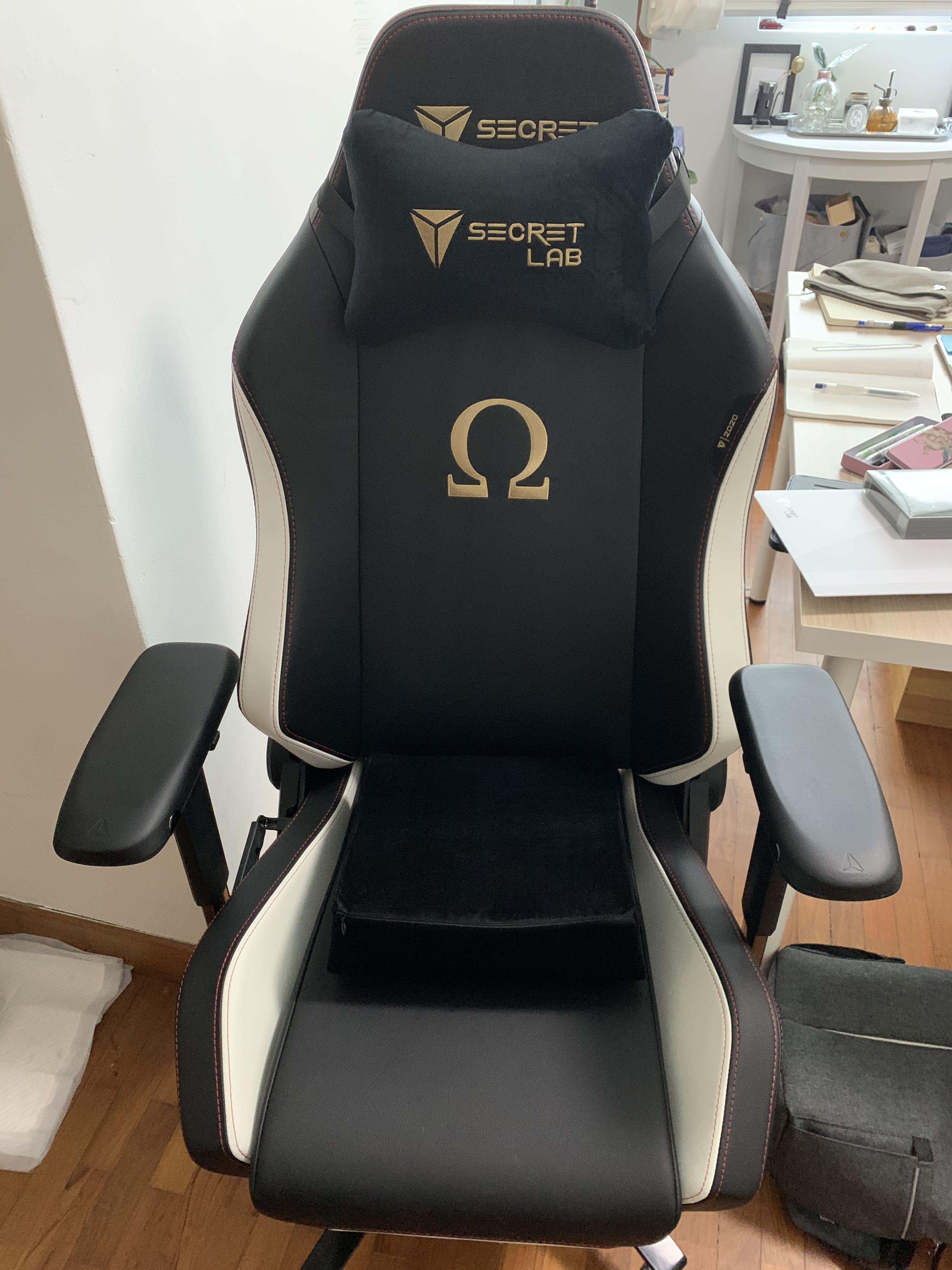 SecretLab OMEGA 2020 (Classic), Furniture & Home Living, Furniture ...