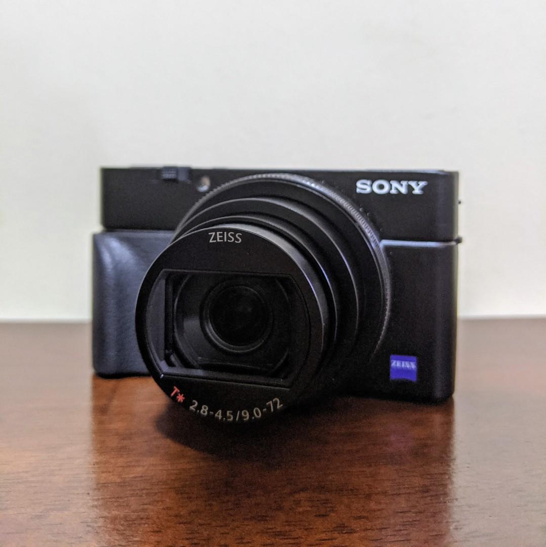 Sony RX100 VII Mark M7 Camera + Andoer Metal Cage, Photography, Cameras ...