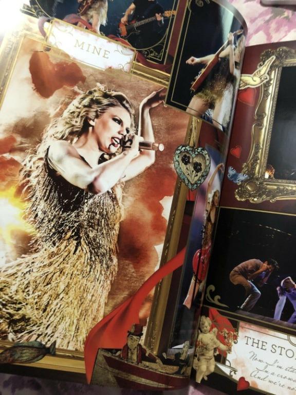 Taylor Swift Speak Now Tour Book World Tour 2011, Hobbies & Toys, Books ...