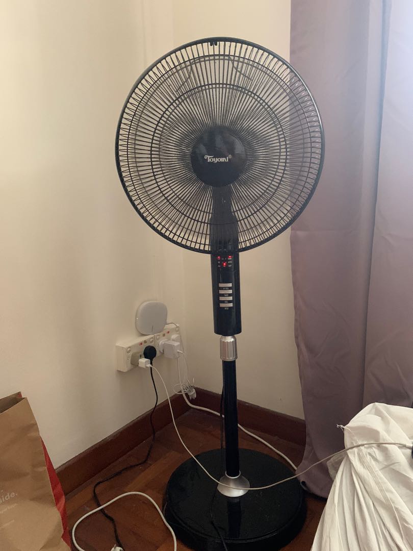 Toyomi Stand Fan with Remote control, Home Appliances, Cooling & Air ...