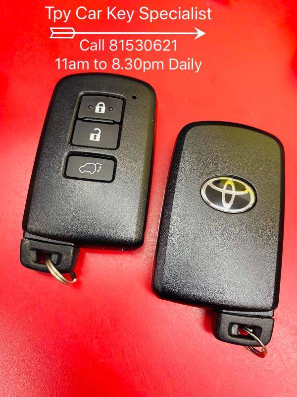 Toyota harrier smart key, Car Accessories, Accessories on Carousell
