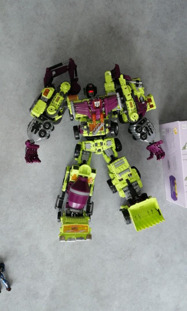 Transformers Devastator Combiners constructicons robots trucks cranes ...